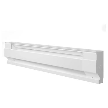 King Electric 6' Baseboard Heater, 1500W / 120V, Bright White, 6K1215BW ...
