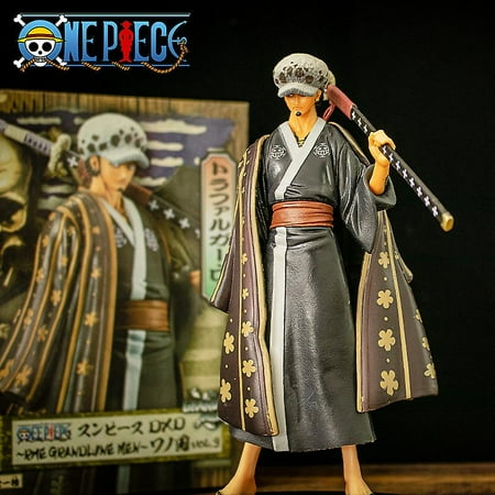 One Piece Figures Trafalgar D Water Law Anime Action Figure 17cm,pvc ...