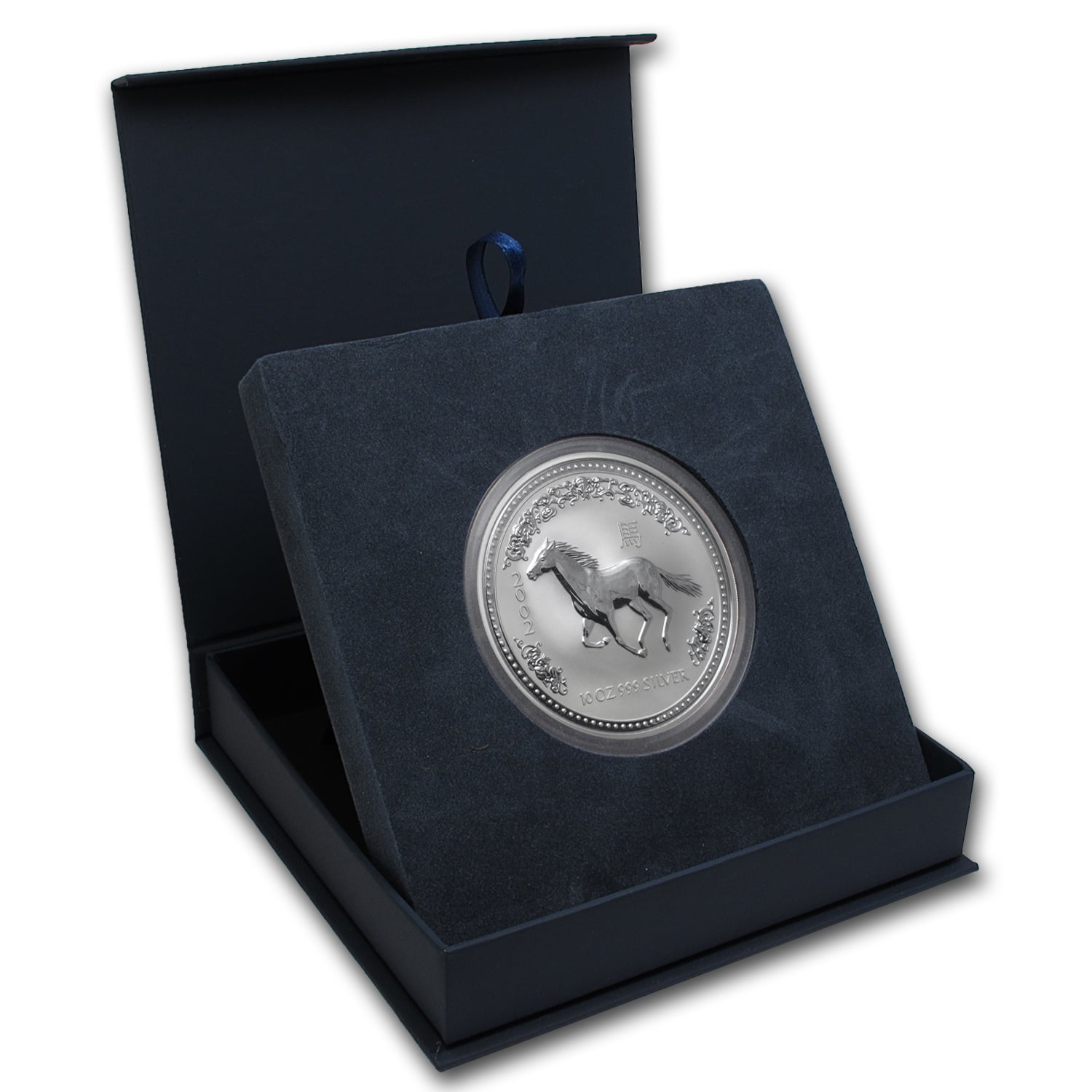 APMEX Gift Box - 10 oz Perth Mint Silver Coin Series 1 - Walmart.com