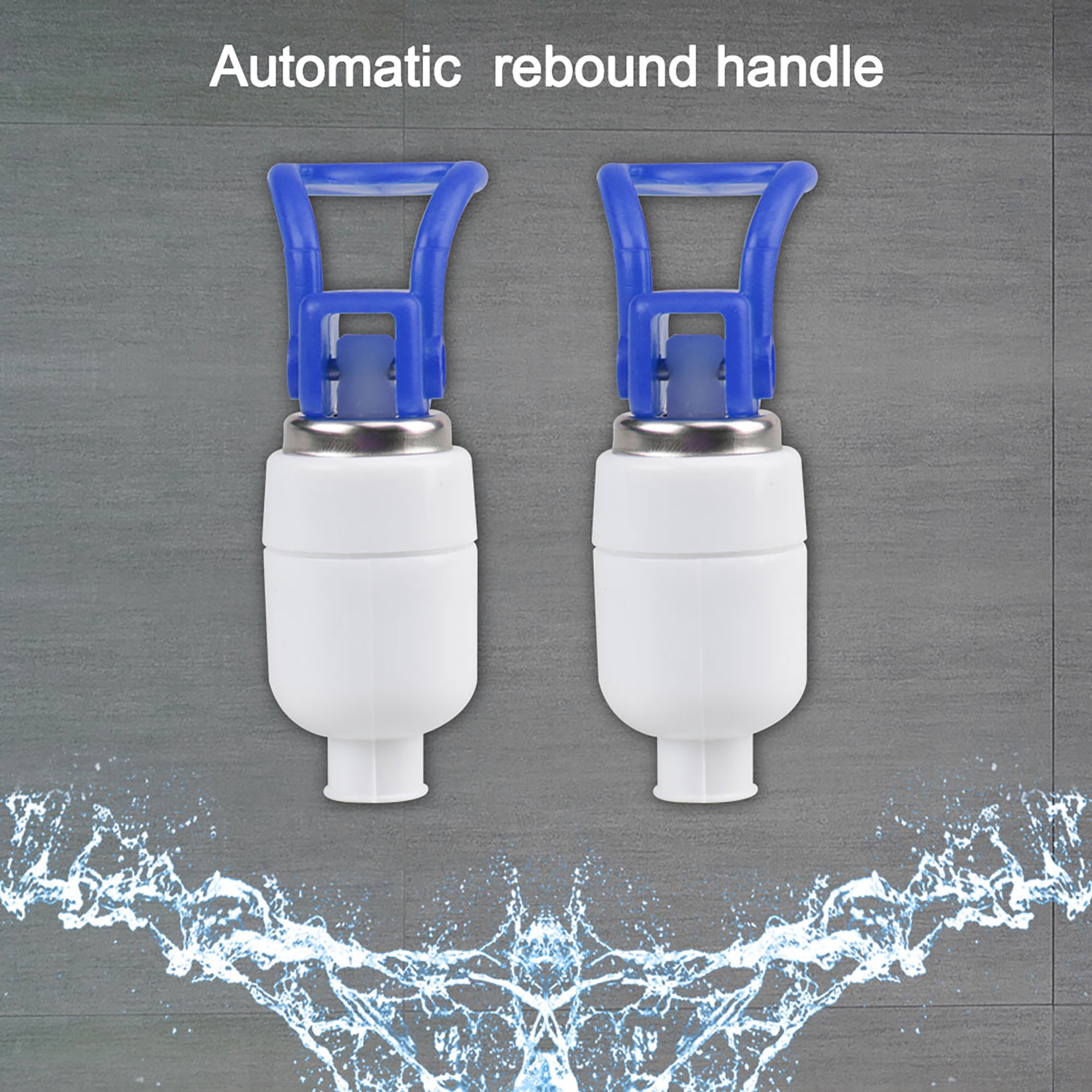 Blue Plastic Water Cooler Faucet Push Type Fits RO System Water ...