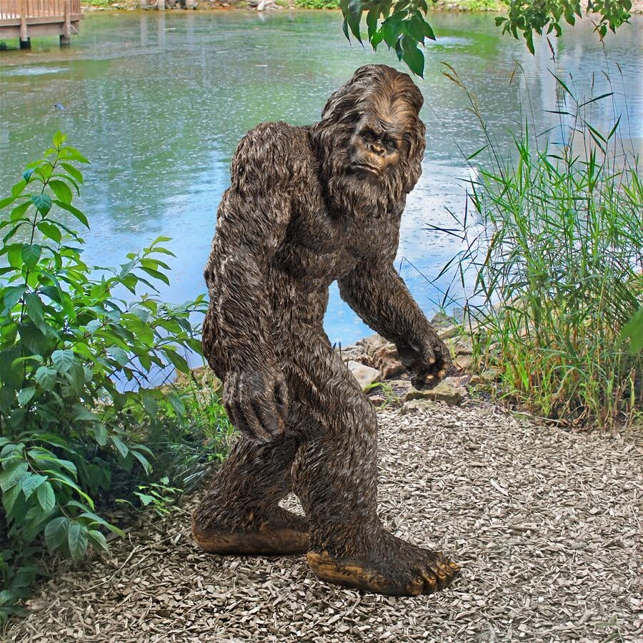 Design Toscano Bigfoot, the Garden Yeti Statue: Medium - Walmart.com