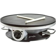 MasterChef Cordless Pancake & Crepe Machine with Non-stick Plate ...