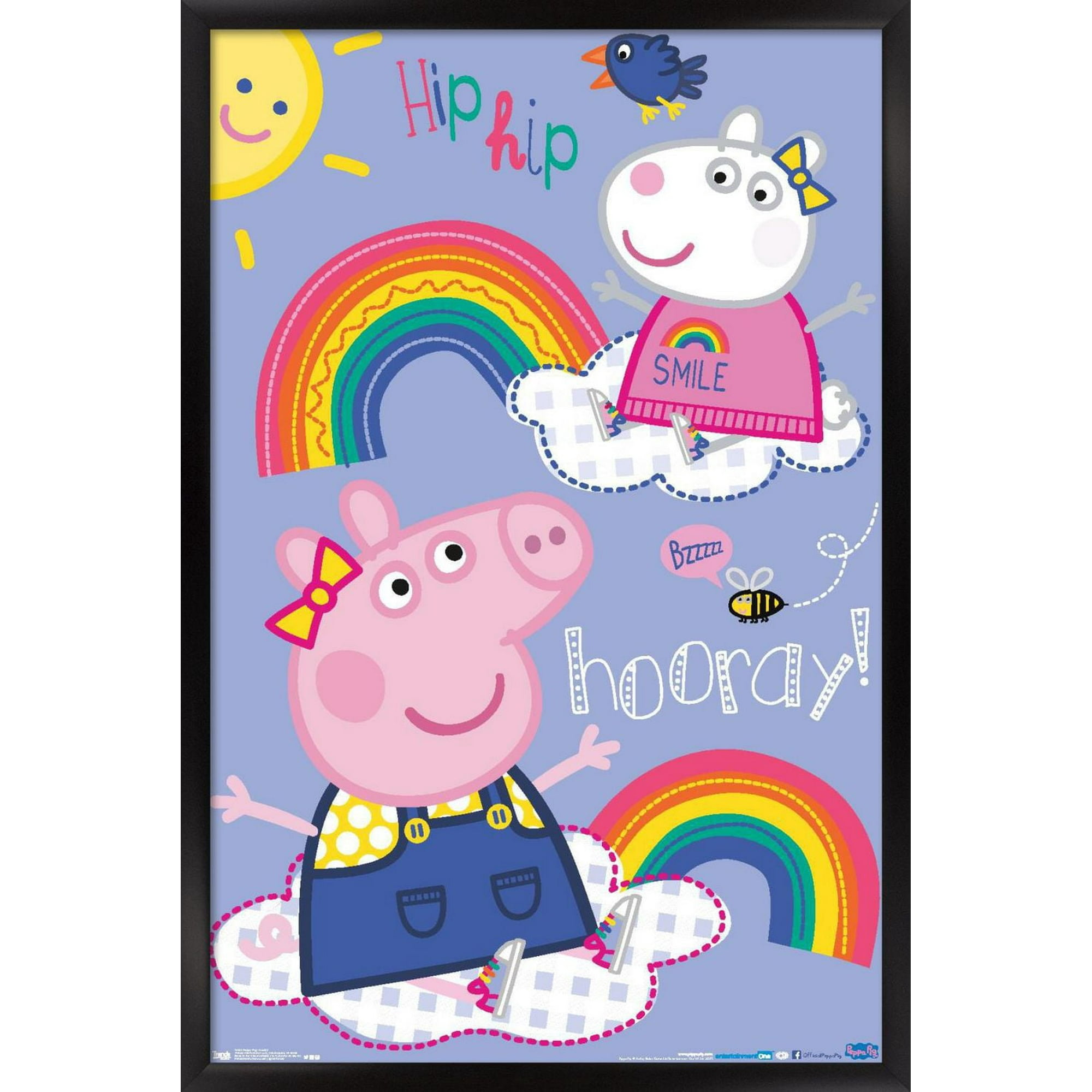 Click here for Trends International Peppa Pig - Hooray Wall Poste... prices