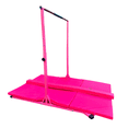 ToyKraft 5 FT Gymnastics Kip Bar Full Set with 6 Ft x 4 Ft Mat and 8 FT ...