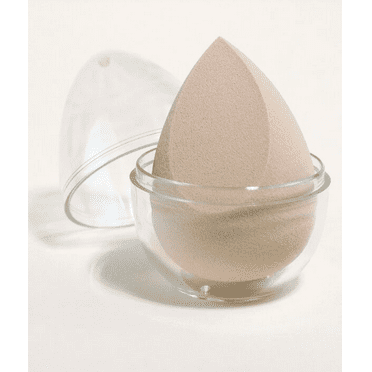 1Pc Body Cosmetic Powder Puff Kit Sponge Box Case Container(Yellow ...