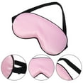 HEQUSigns 4pcs Silk Sleep Eye Mask, Blackout Eye Mask for Women, Men ...