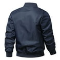 ohmzyzo Men's Lightweight Bomber Jacket Windbreaker Casual Fall Spring ...
