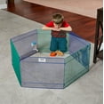MidWest Homes for Pets Small Animal Playpen/Exercise Pen, Blue and ...