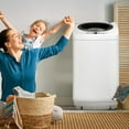 Giantex Portable Washing Machine, 2-in-1 Full-Automatic, 8 lbs Capacity ...