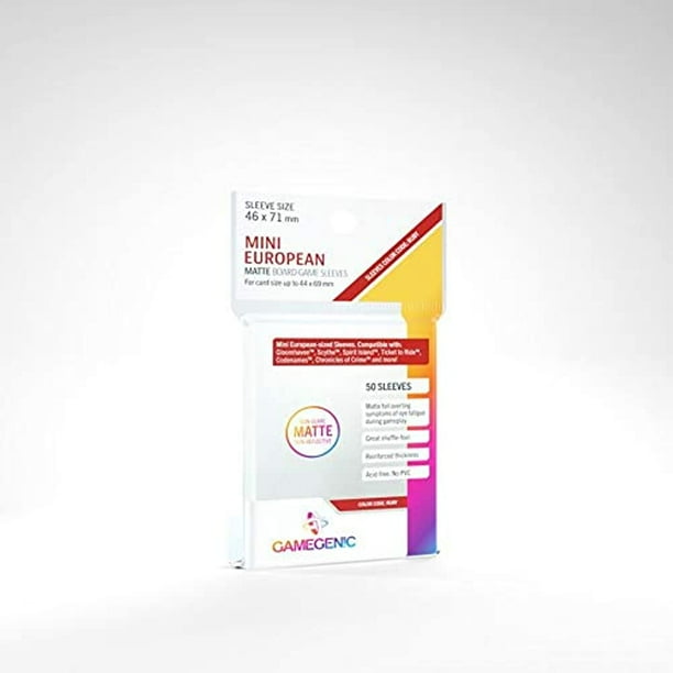 Mini Euro Card Sleeves