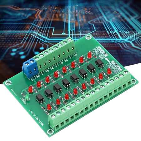Khall Voltage Converter Board Module Resin 8‑Channel Photoelectric ...