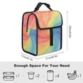 8.3×9.8in Insulated Lunch Bag Leak-Proof And Easy To Clean Zipper ...