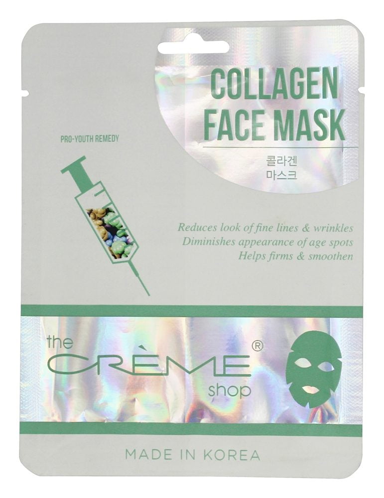 The Creme Shop - Collagen Face Sheet Mask Pro-Youth Remedy - 1 Count ...