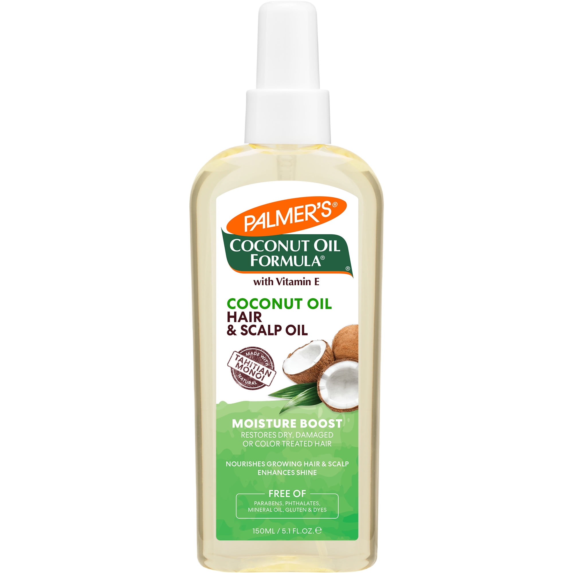 Palmer's Coconut Oil Formula Moisture Boost Hair & Scalp Oil, 5.1 fl ...