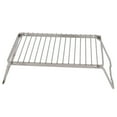 Folding Camping Grate Stainless Steel Adjustable Height Thicker Camp ...