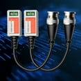 Video Balun Connectors Transmitters For Extended Ranges CCTV ...