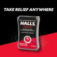 HALLS Minis Cherry Flavor Sugar Free Cough Drops, 24 Drops HSA/FSA Eligible - Walmart.com