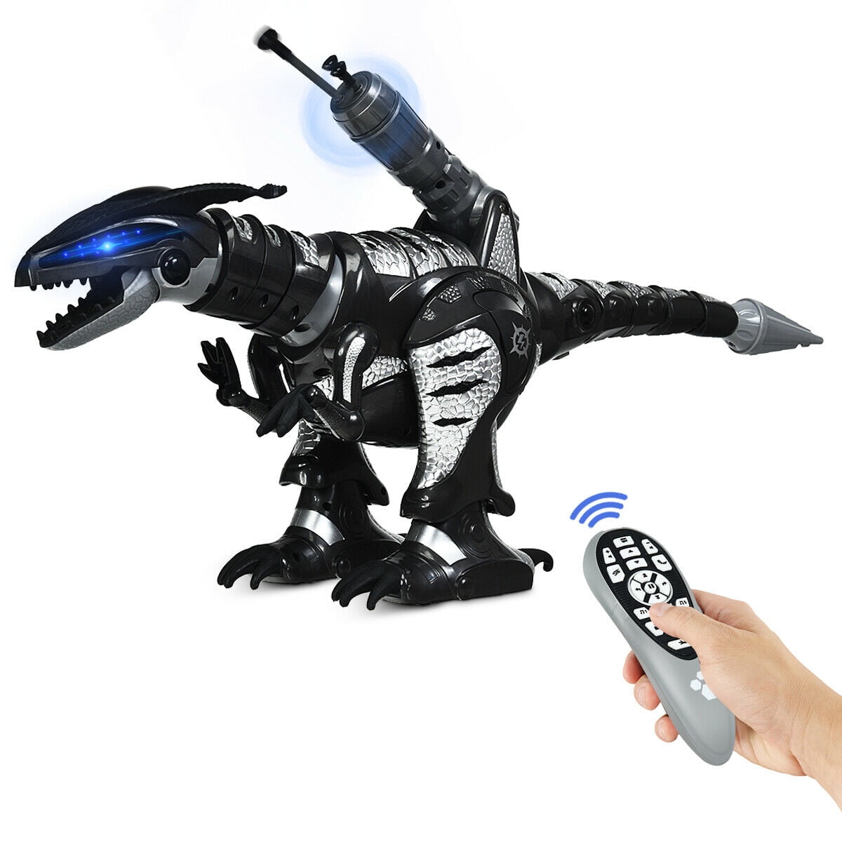 Gymax Robot Dinosaur Intelligent Remote Control Toy Roars Fight Mode Walmart Canada