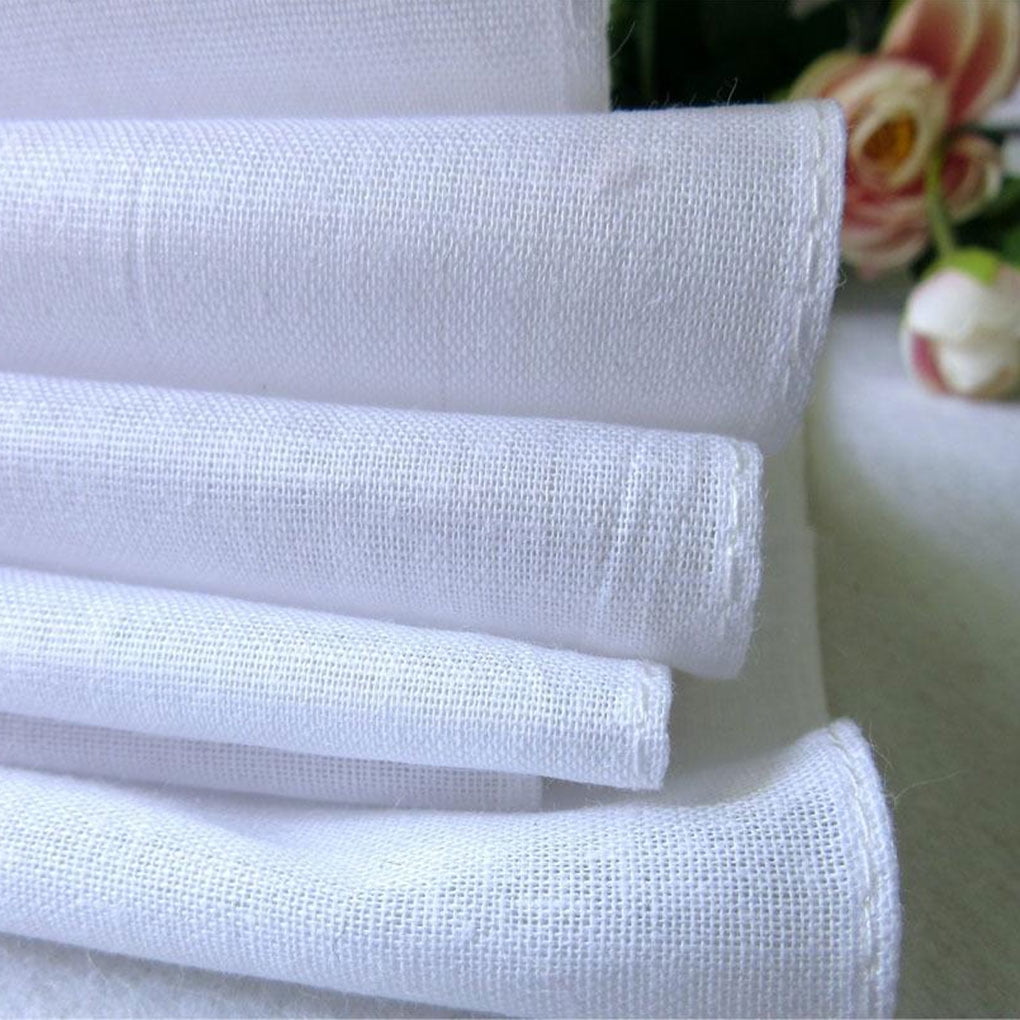 Click here for Maoww Pack Of 10 Man Square Handkerchiefs Cotton H... prices