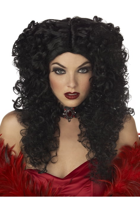 Madame Macabre Costume Wig (Black) - Walmart.com