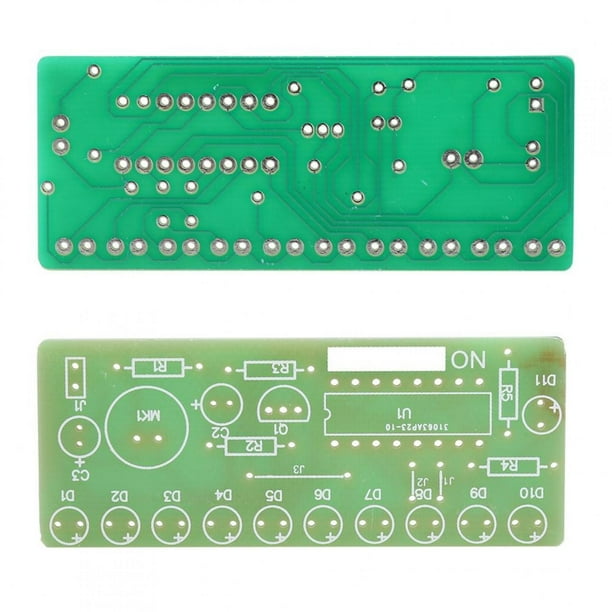 QIILU Voice-controlled Flowing Water LED Lamp Kit Module PCB Circuit ...