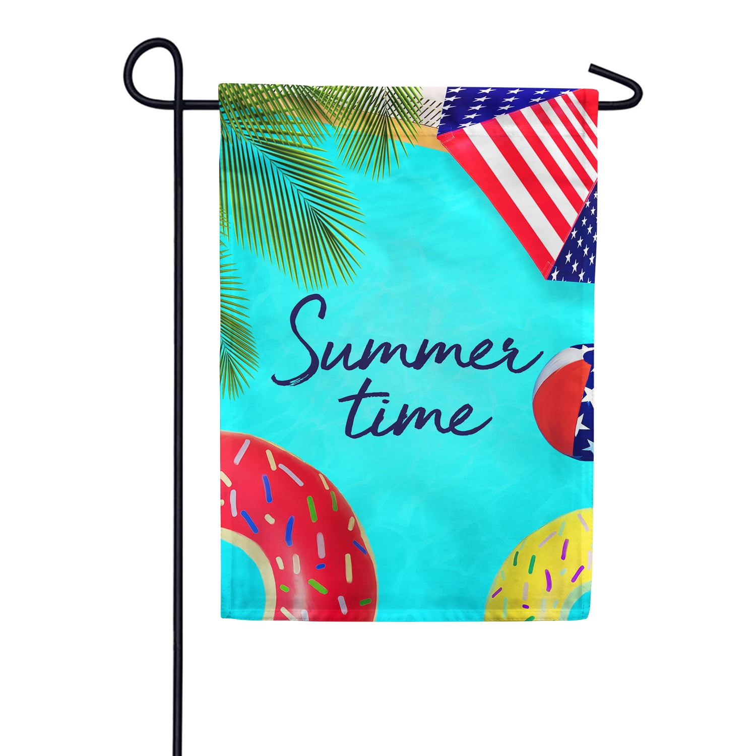 America Forever Summertime Pool Party Garden Flag 12.5 x 18 inches ...