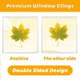 QEQEKAKA Thanksgiving Window Clings, Double Sided Fall Stickers with ...