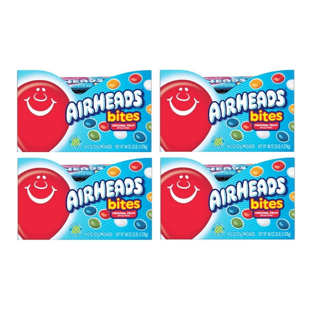 AirHeads Bites, Fruit, 2 oz, 24 ct 4PK - Walmart.com