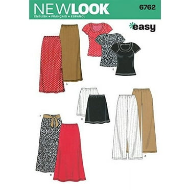 New Look Sewing Pattern 6567 Misses Dresses, Size A (6-8-10-12-14-16 ...
