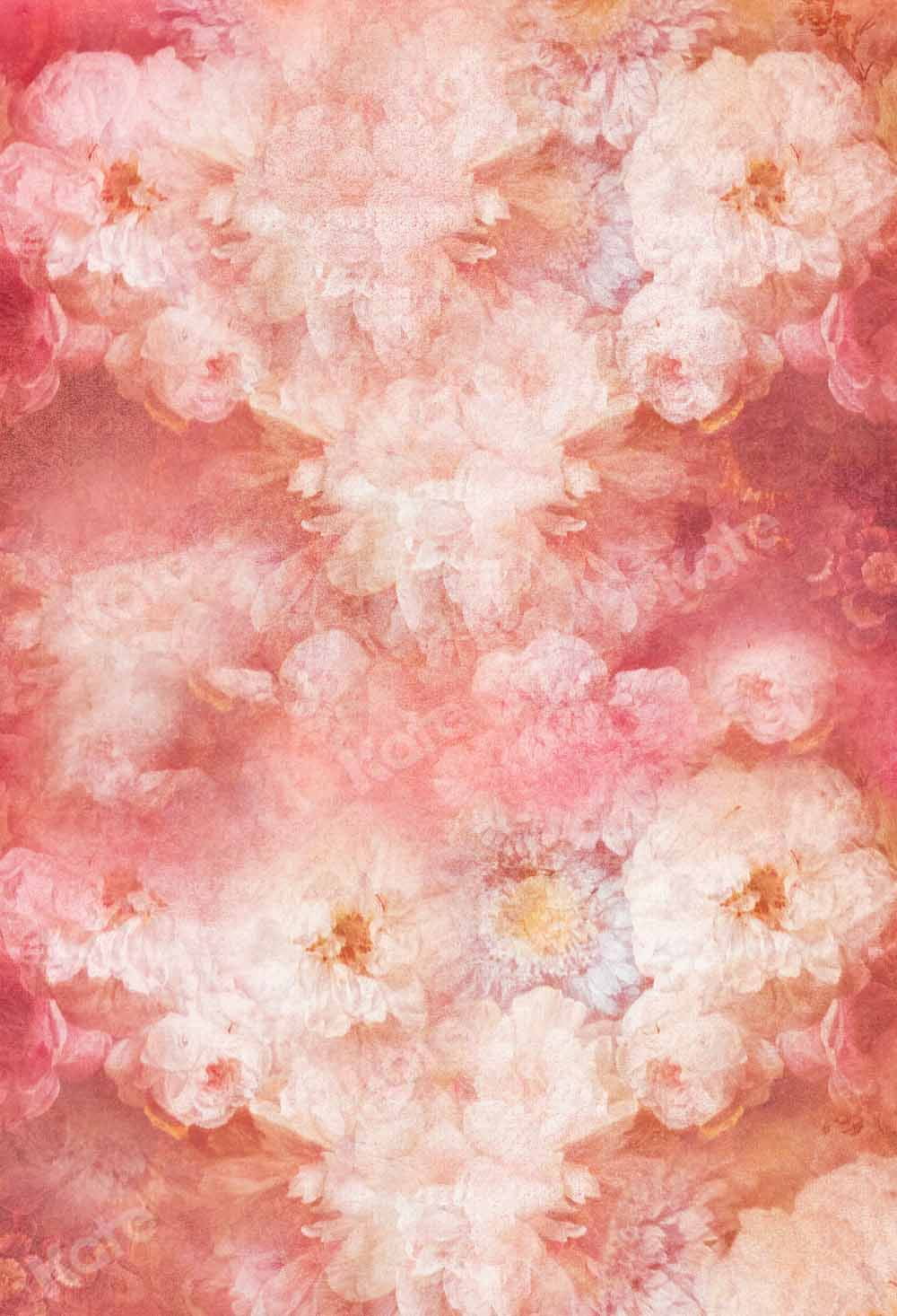 Kate 8x8ft Abstract Flower Backdrops for Photography Painted Floral ...