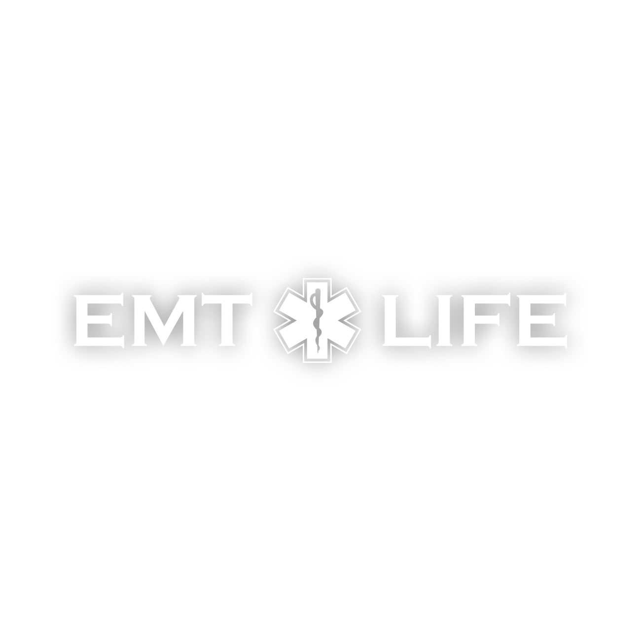 EMT Life Sticker Decal Die Cut - Self Adhesive Vinyl - Weatherproof ...