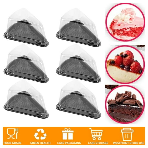 Slice Cake Containers