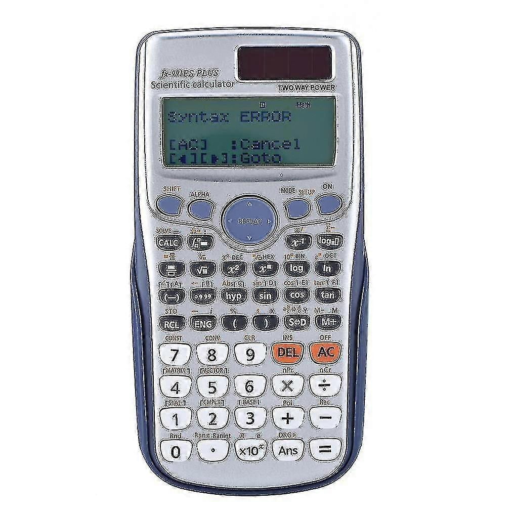 Calculadora Fx-991es-plus 417 Funciones Oficina de Estudiantes ...