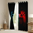Gaming Curtains for Boys Bedroom Kids Gamer Room Decor Curtain 42W x ...