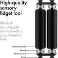 ONO Black Roller - Anxiety Relief Handheld Fidget Toy for Adults ...