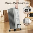 Free Shipping! Auseo Electric Oil Filled Radiator Space Heater ...