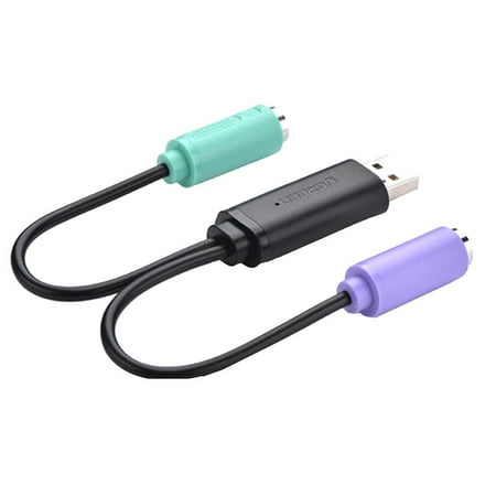 Usb To Ps2 Adapter Cable One Minute Two Support Kvm Scanner Keyboard ...