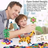 200pc Building Blocks for Ages 5+ - Fine Motor Skills Kit w/ Spinning ...