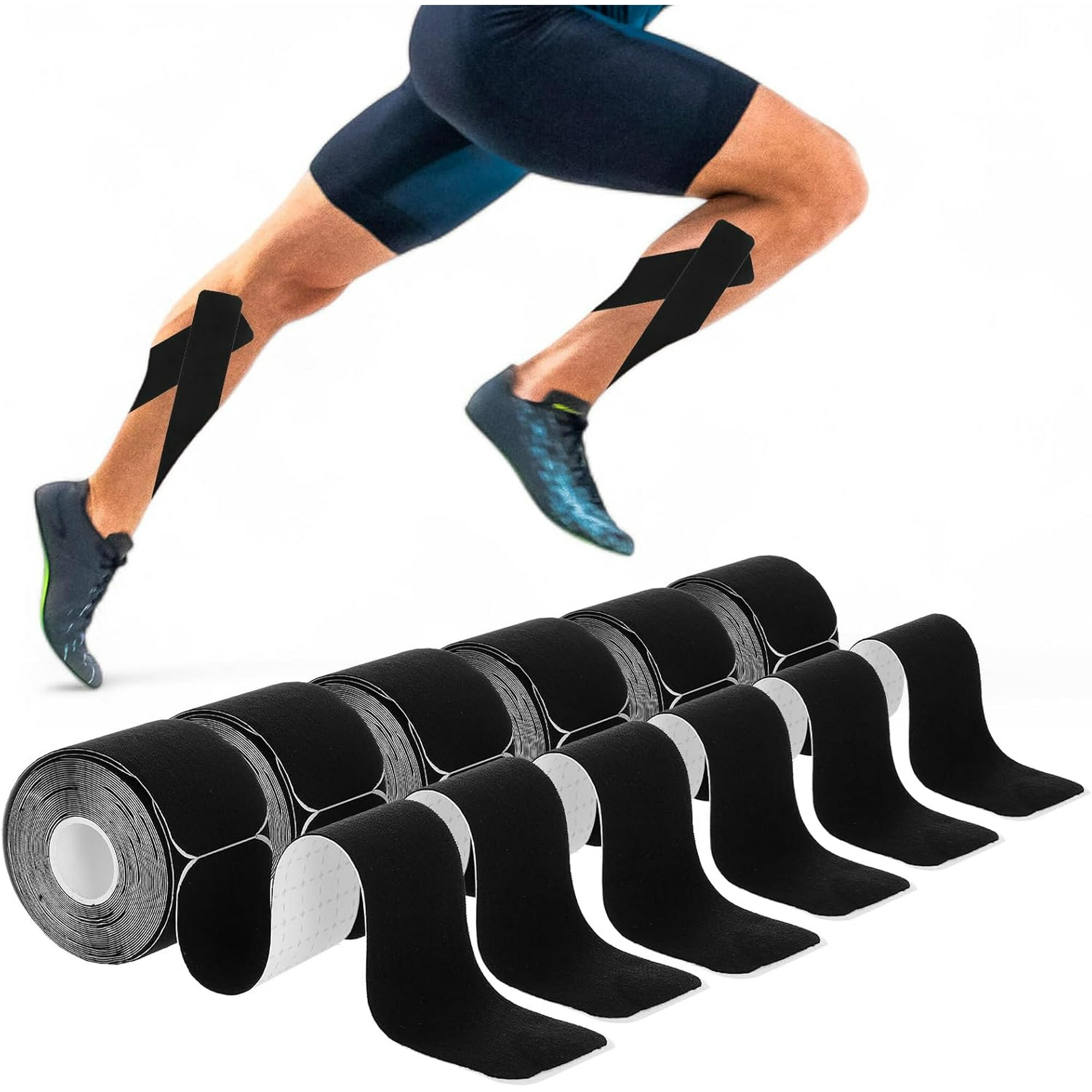 Click here for Ld Seller 6 Rolls Black Kinesiology Tape  120 Coun... prices