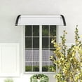 "Costway 48"" x 40"" Porch Rain Protector: Window Outdoor Awning Canopy ...