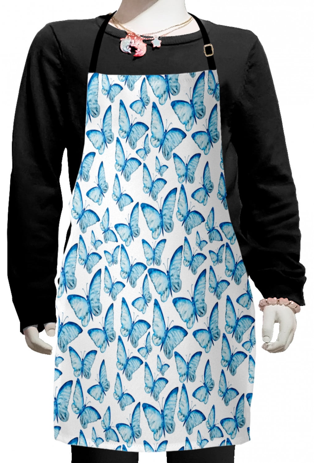 Butterfly Kids Apron, Moths Joy Connection Mythical Tribal and Bohemian ...