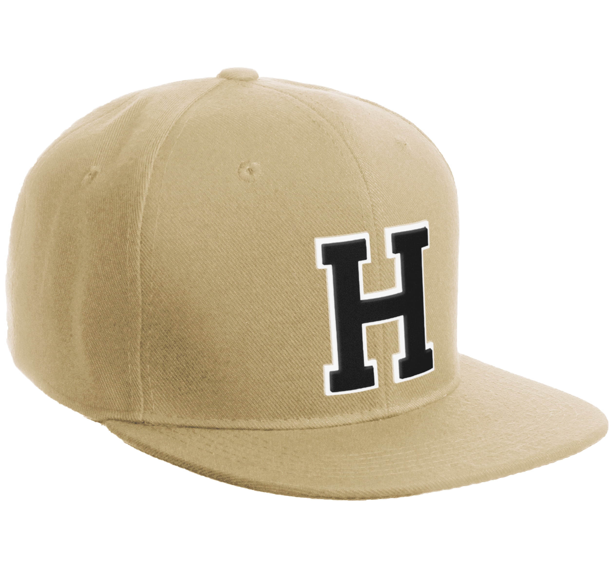 Daxton Classic Snapback Hat Custom A to Z Initial Varsity Letters ...