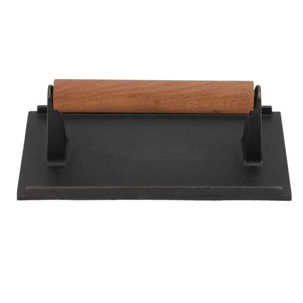 Grill Press, Meat Press Rectangular Heavy Duty Even Heat Transfer For ...