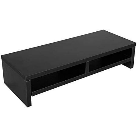 Computer Laptop Monitor Riser Stand Desktop Wooden Storage Organizer ...