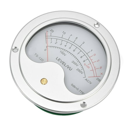 VU Meter, 12V VU Meter Matte Texture Aluminum Alloy Material 60mA ...
