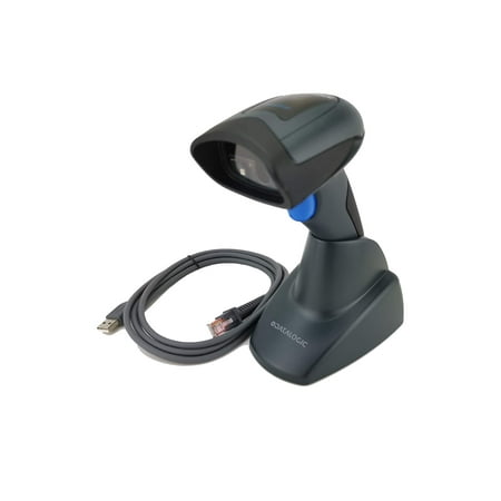 Datalogic QuickScan QD2430 Handheld 2D Barcode Scanner, Includes Base ...