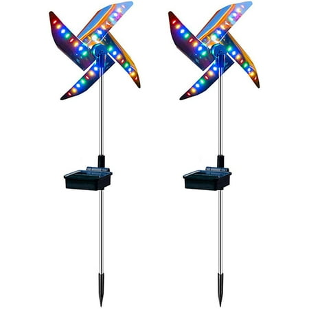 Decorative Solar Windmill,Garden Windmill for Path Outdoor Home ...