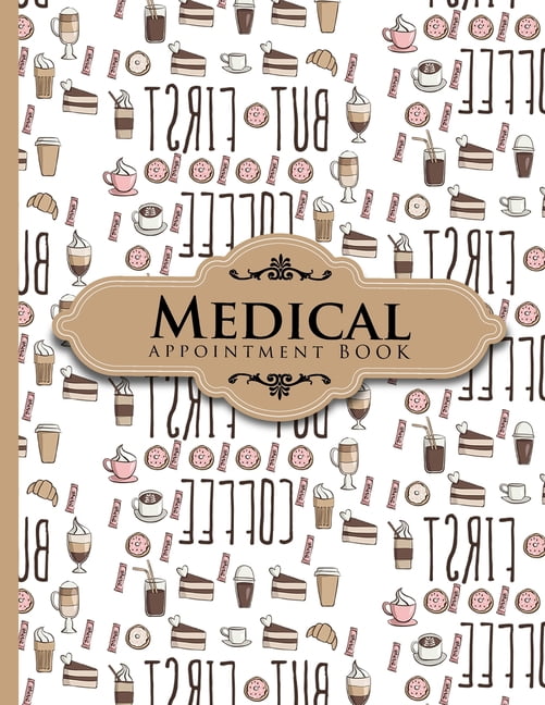 Professional Appointment Book: 4 Columns Appointment Log Book ...