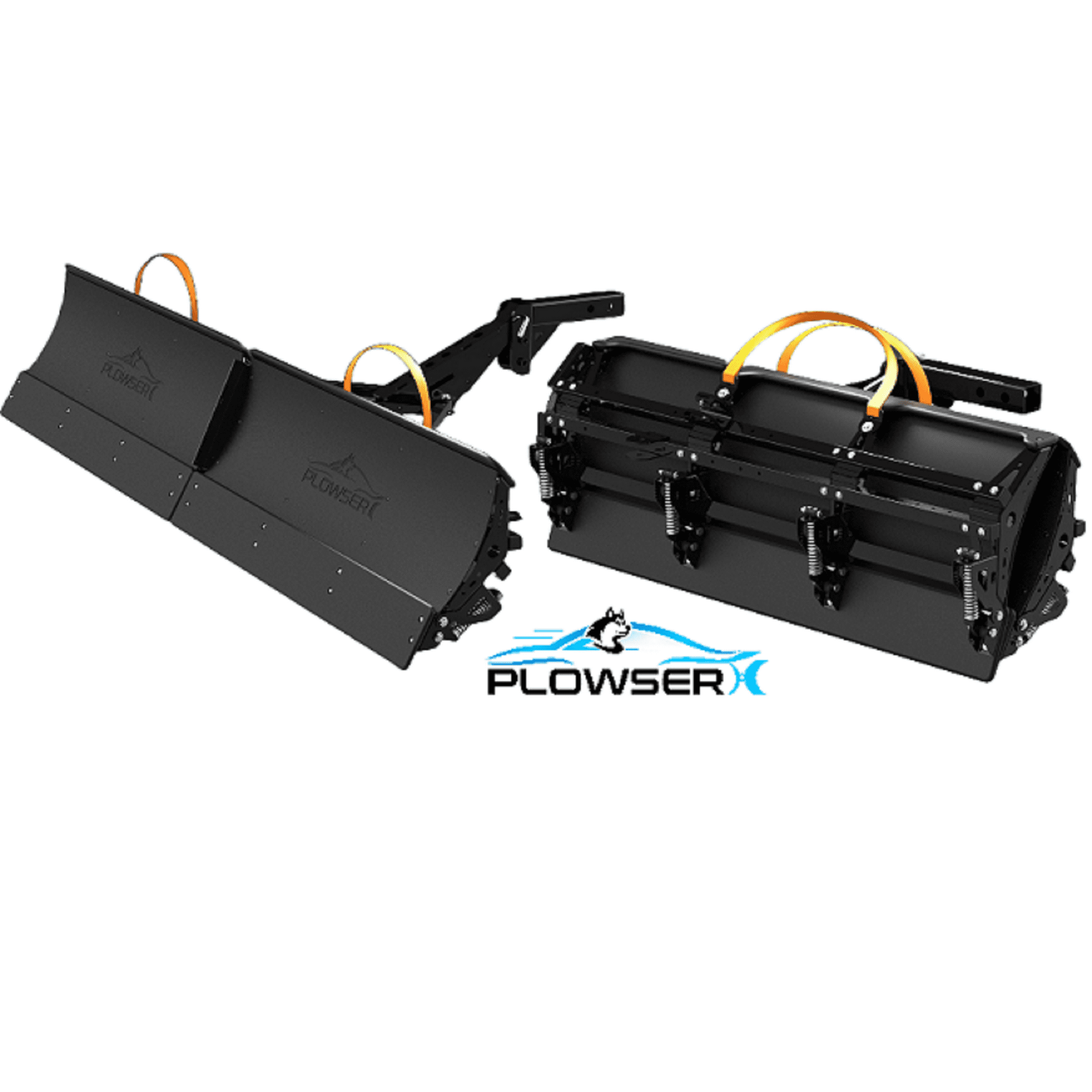 Click here for Plowser - Fold-Up Hitch Attached Light-Duty Snowpl... prices