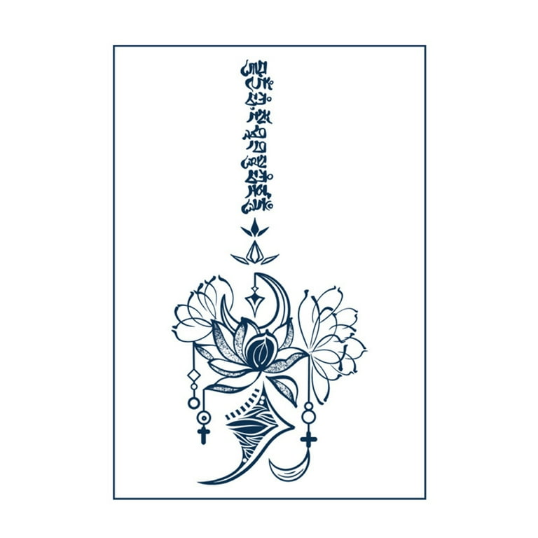Tibetan Flower Tattoos